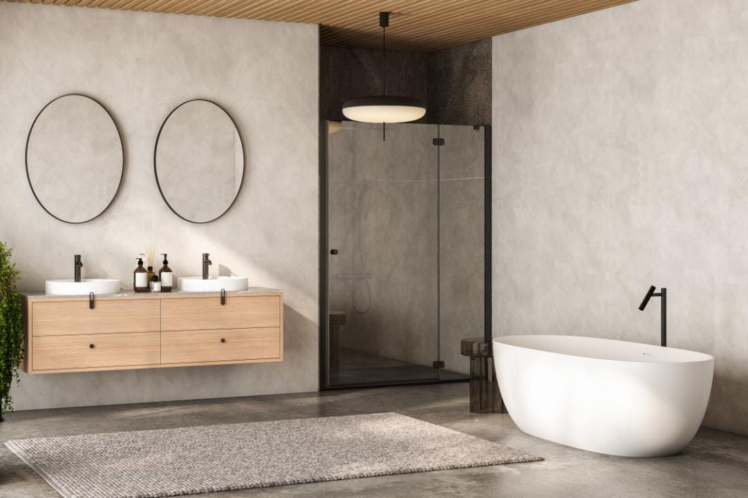 Les avantages d'une douche en béton dans votre salle de bain
